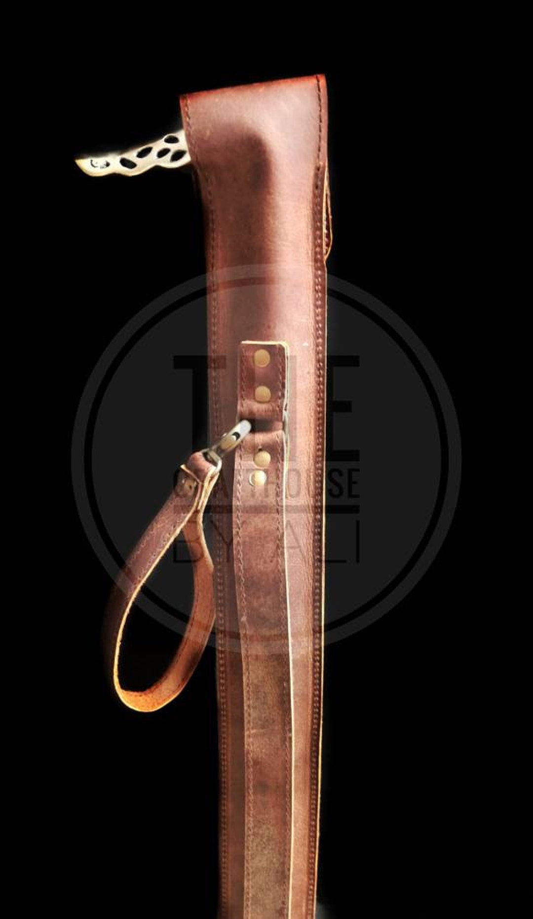 Bag for Walking Stick Storage Walking Cane Leather Holder Walking Stick ...