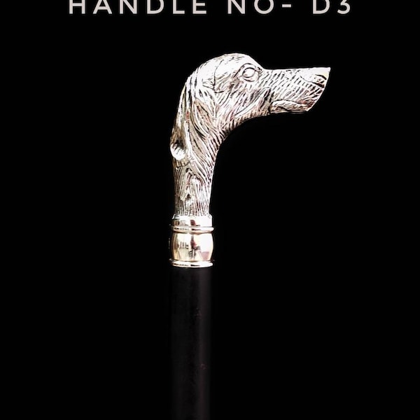 Dog's Head Cane - Etsy