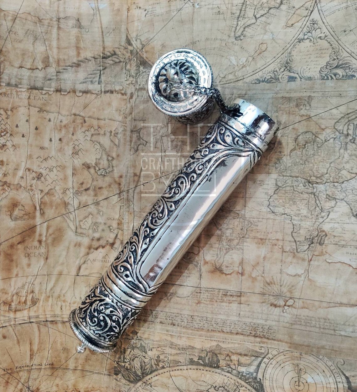 Parchment Scroll Old Parchment Parchment Holder Scroll Holder | Etsy