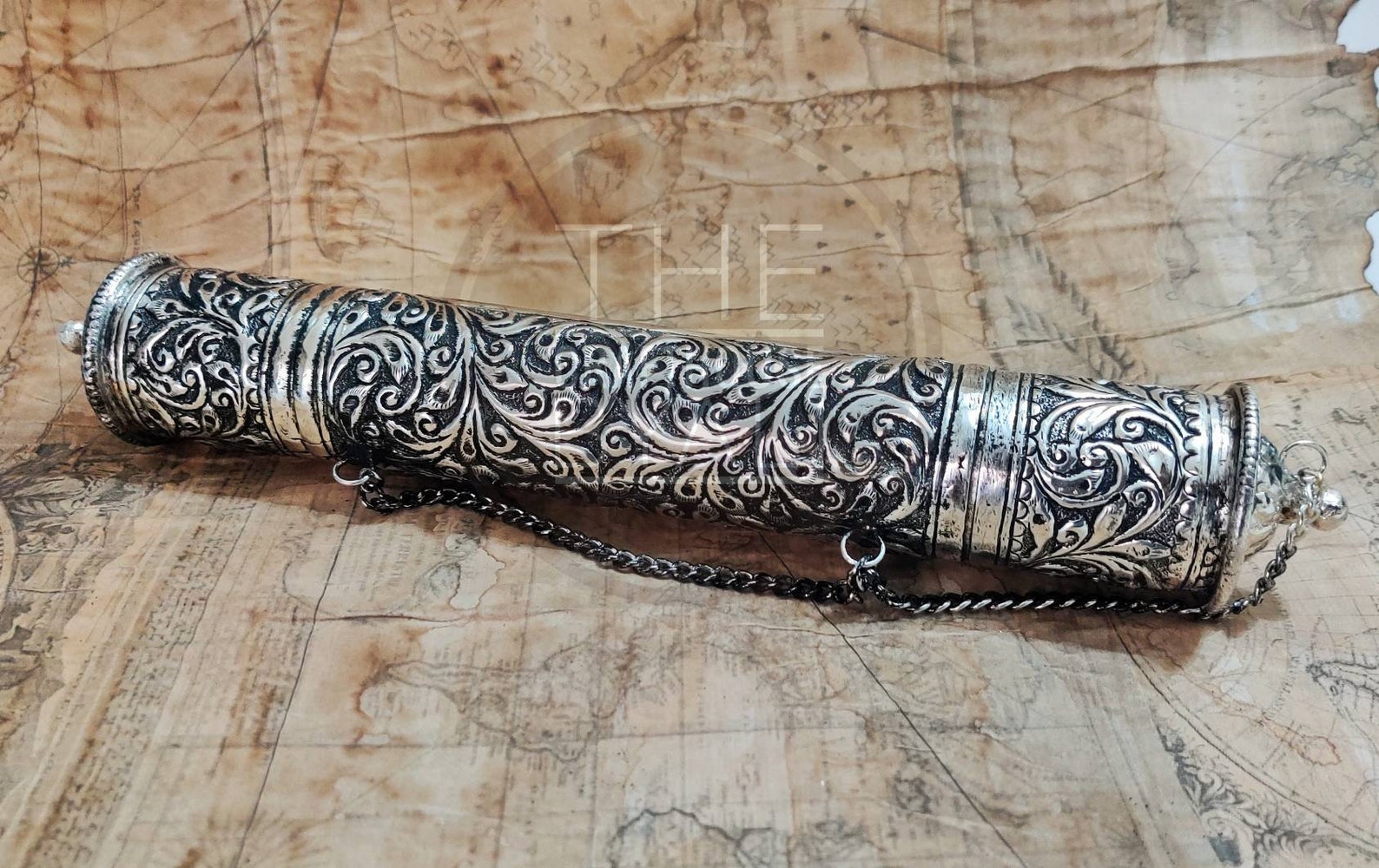 Parchment Scroll Old Parchment Parchment Holder Scroll Holder | Etsy