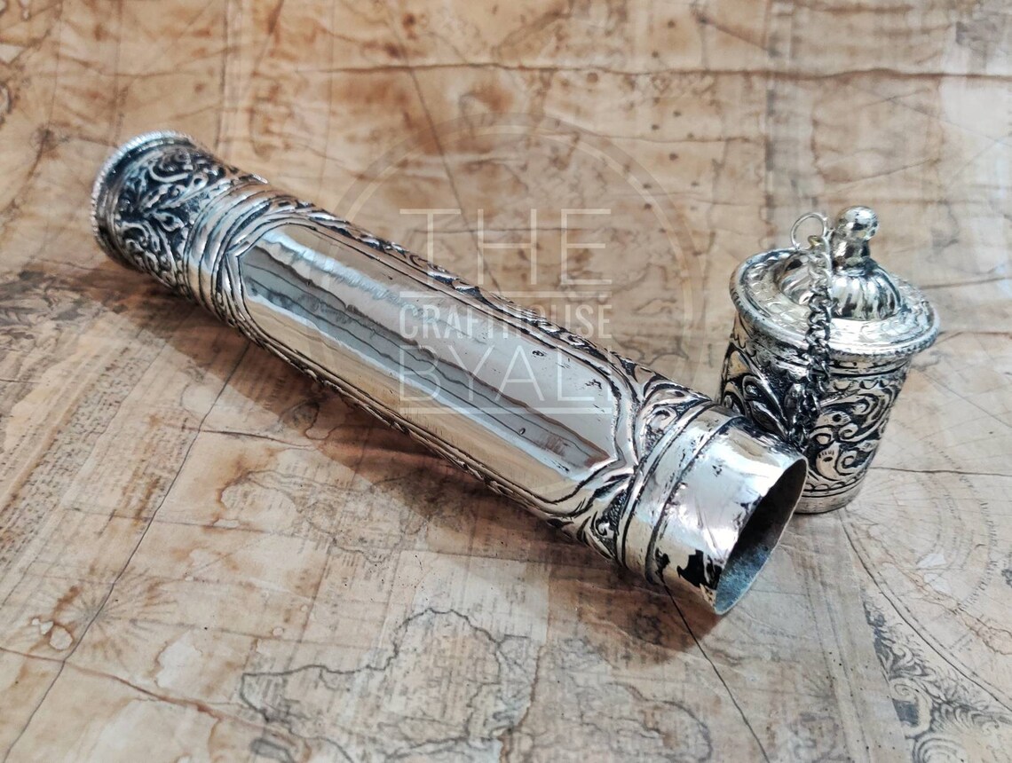 Parchment Scroll Old Parchment Parchment Holder Scroll Holder | Etsy