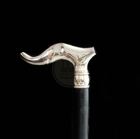 Brass walking stick elephant head Walking cane elephant | Etsy