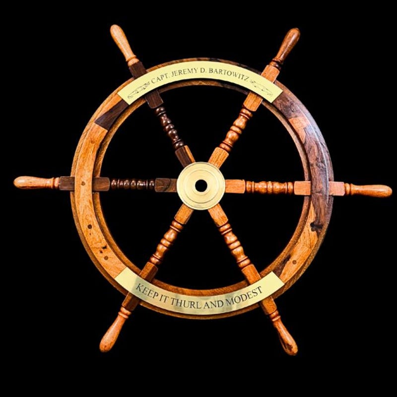 Nautical Wheel Wall Art - Etsy