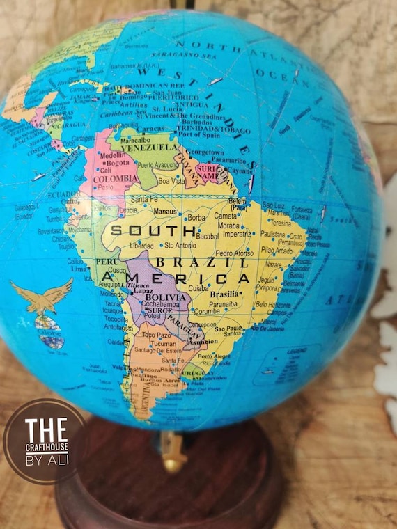 Spherical Map Of The World