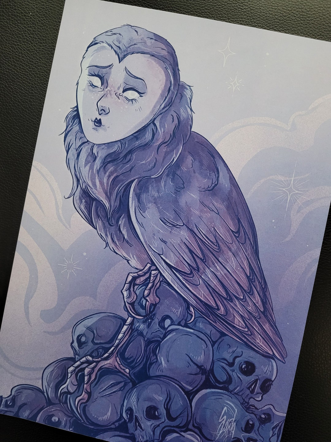 Horror Harpy Siren Greek Mythology Owl Bird Mermaid Creepy Game Manga ...