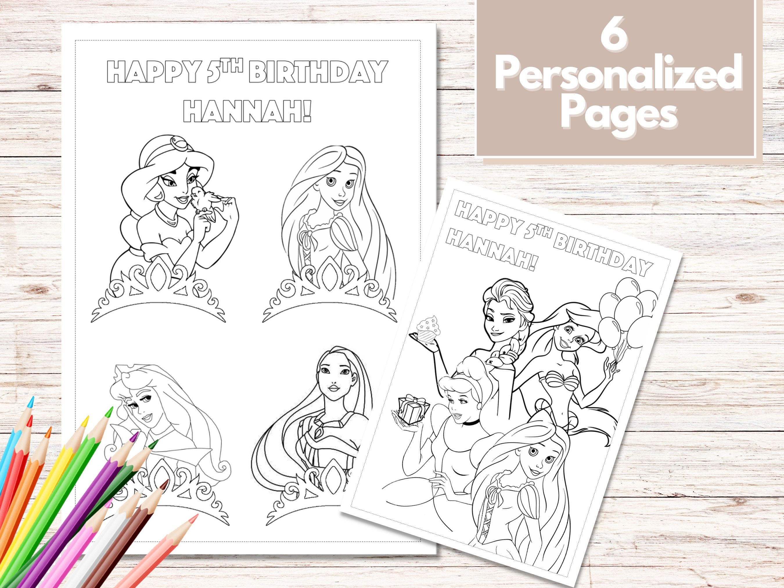 Disney Coloring Pages Hannah
