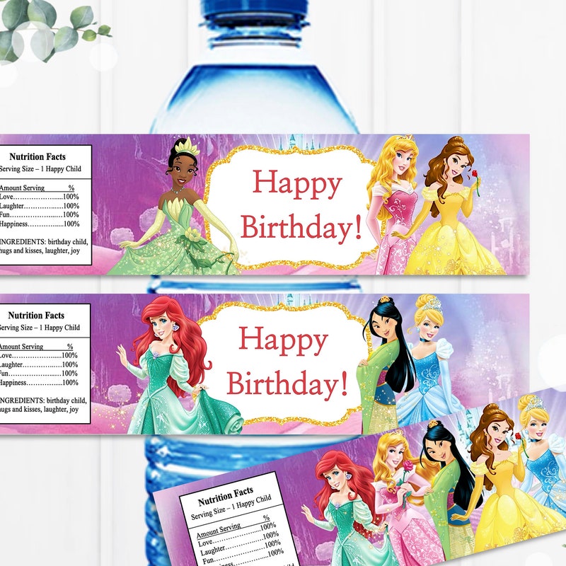 Princess Labels - Etsy
