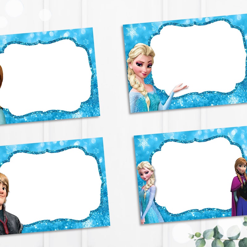 Frozen Labels - Etsy