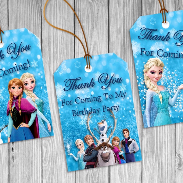 Frozen Party Favors - Etsy