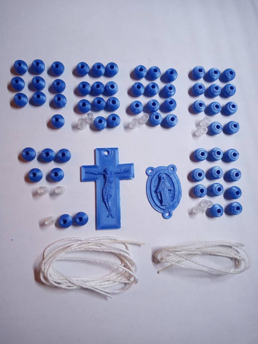 3d Printed Rosary Kit includes Knotting Tool - Etsy
