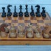 Soviet Chess Set Made of Wood 20s Vintage in Good Condition. Great Gift ...
