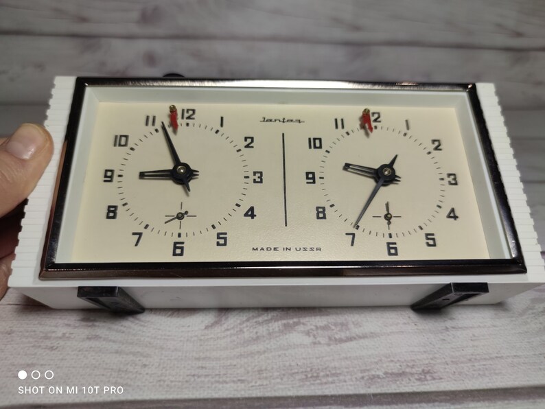 Vintage CHESS Tournament Clock. Original Box | Etsy