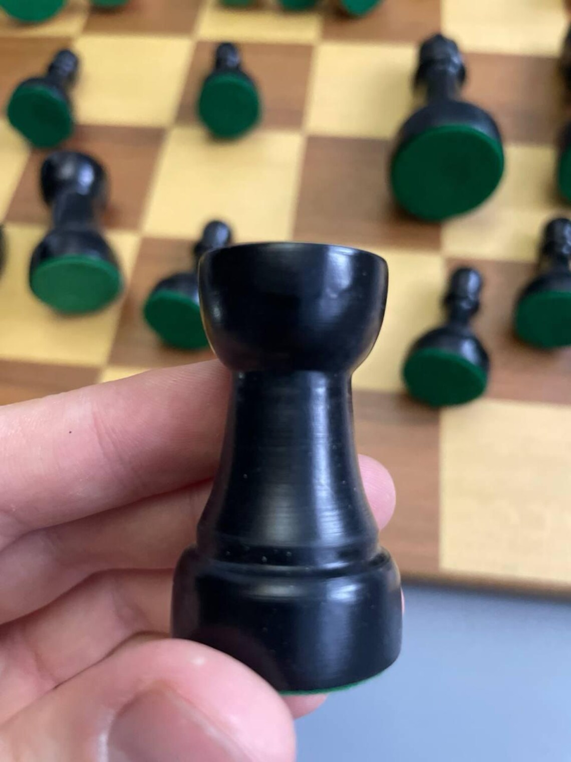Germany Chess Set With Heavy Weights 60s Vintage in Great Collectible ...