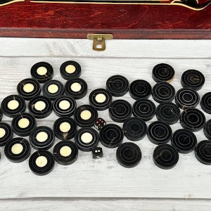 Vietnam Game Set 3 in 1: Chess Checkers and Backgammon. Great - Etsy