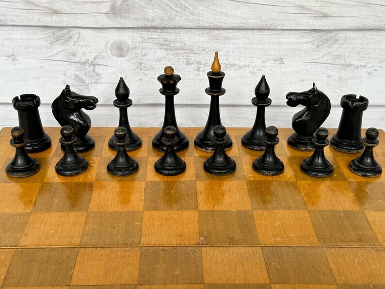 Soviet Vintage Chess Set 60s in Good Condition . Great Gift - Etsy