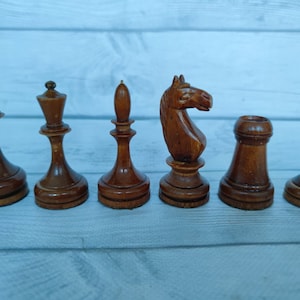 Soviet Chess championship Set of the 50s Vintage - Etsy