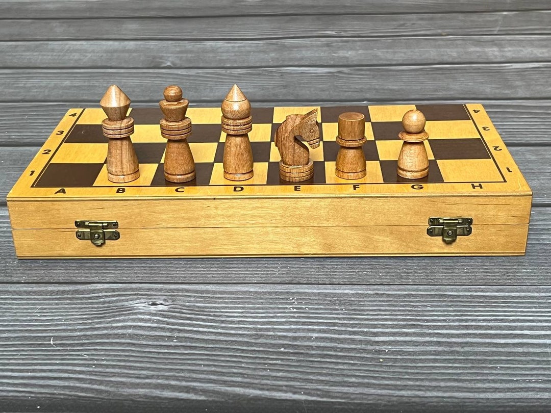 Handmade Germany Chess Set 70s Vintage in Good Condition . Great Gift ...