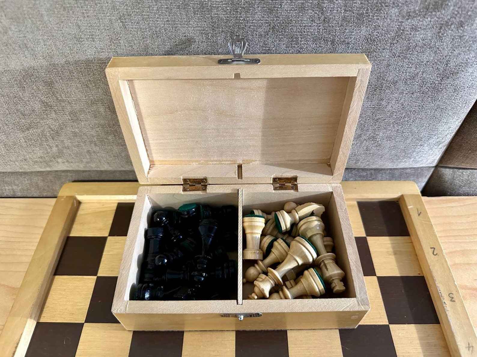 Rare Germany Chess Set in Original Box 70s Vintage in Very - Etsy