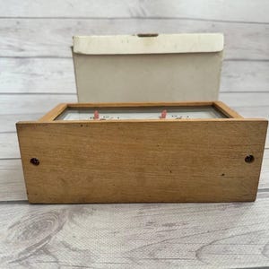 Chess Clock "insa" Made in Serbia. the Wooden Case is in Excellent ...