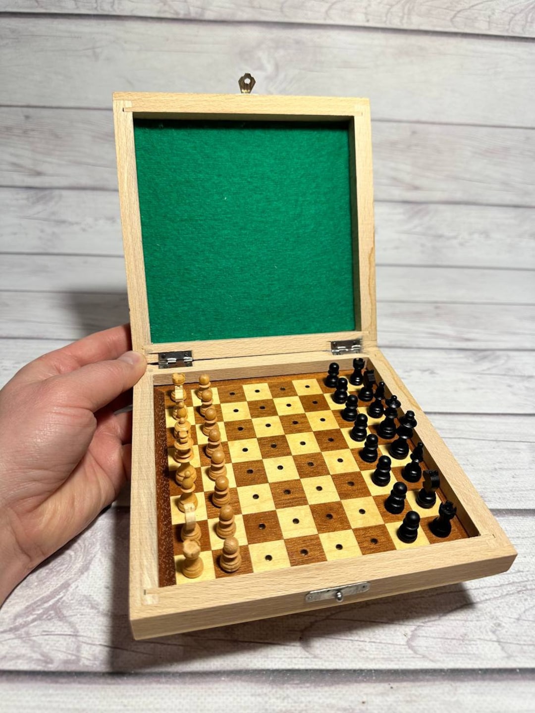 Pocket Germany Chess Set 80s Vintage in Good Condition. Great Gift for ...