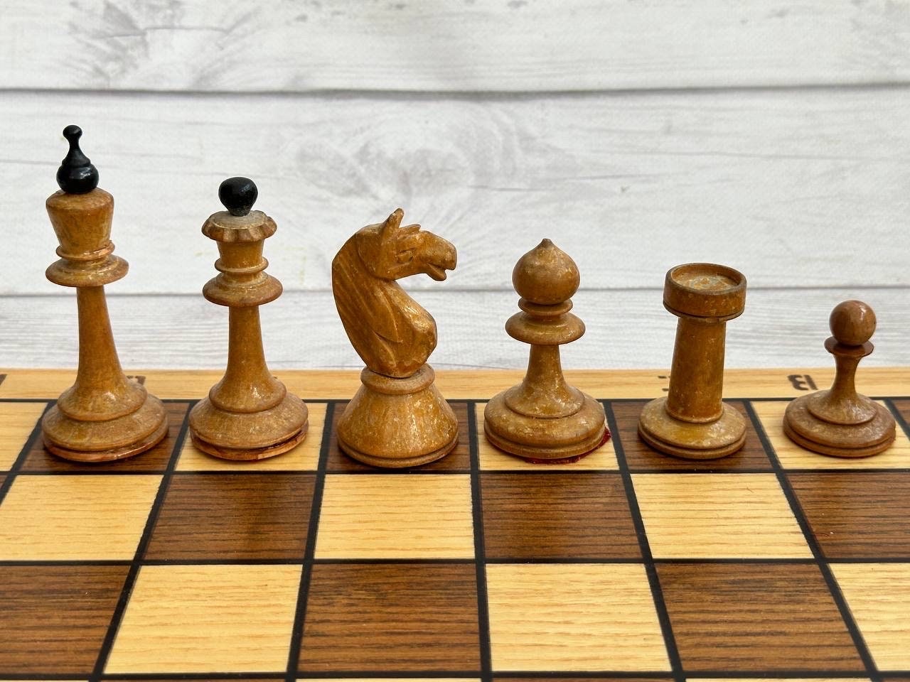 Soviet Chess Set With Weight 20s Vintage in Good Condition. Great Gift ...
