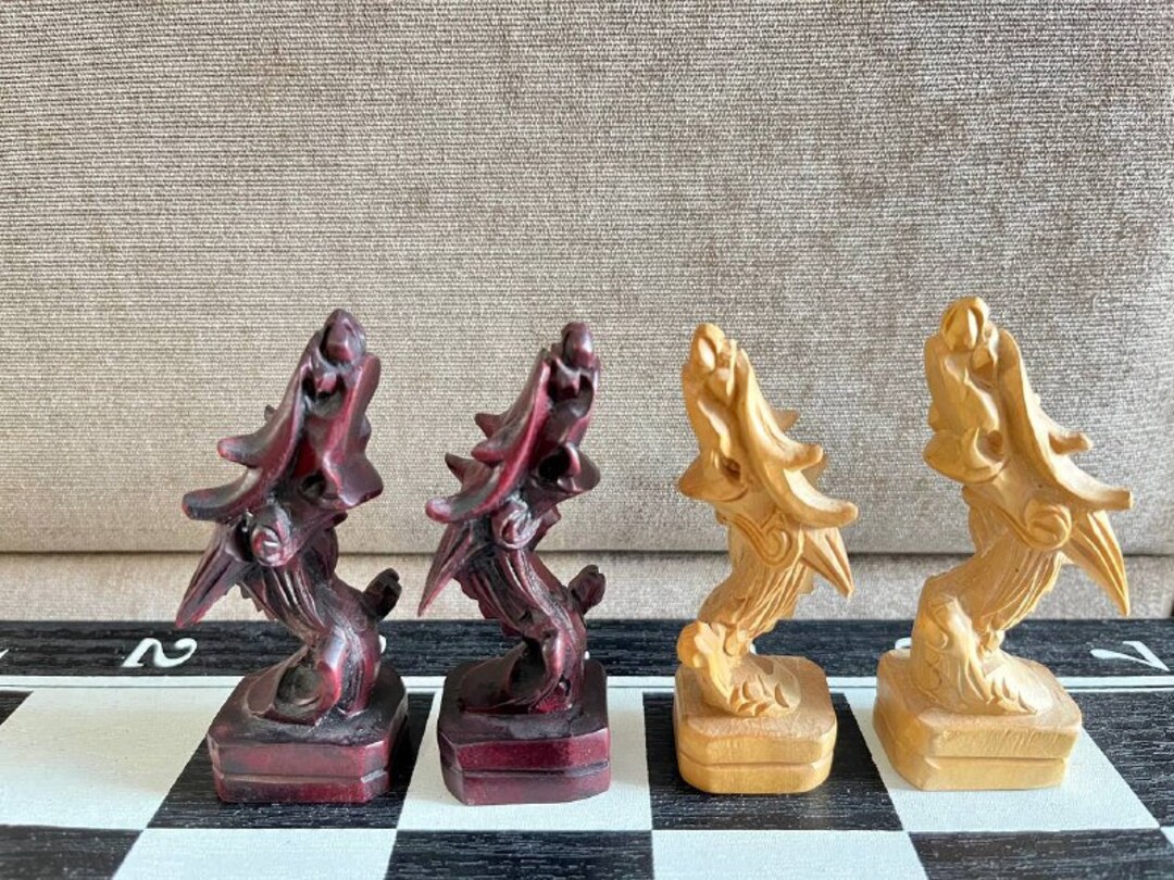 Handmade China Chess Set 70s Vintage in Good Condition. Great Gift for ...