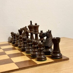 Staunton Chess Set With Weights in Box. Great Gift for Mens, Chess ...