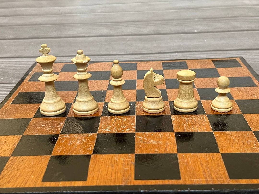 Germany Vintage Chess Pieces 70s in Good Condition. Great Gift for Mens ...