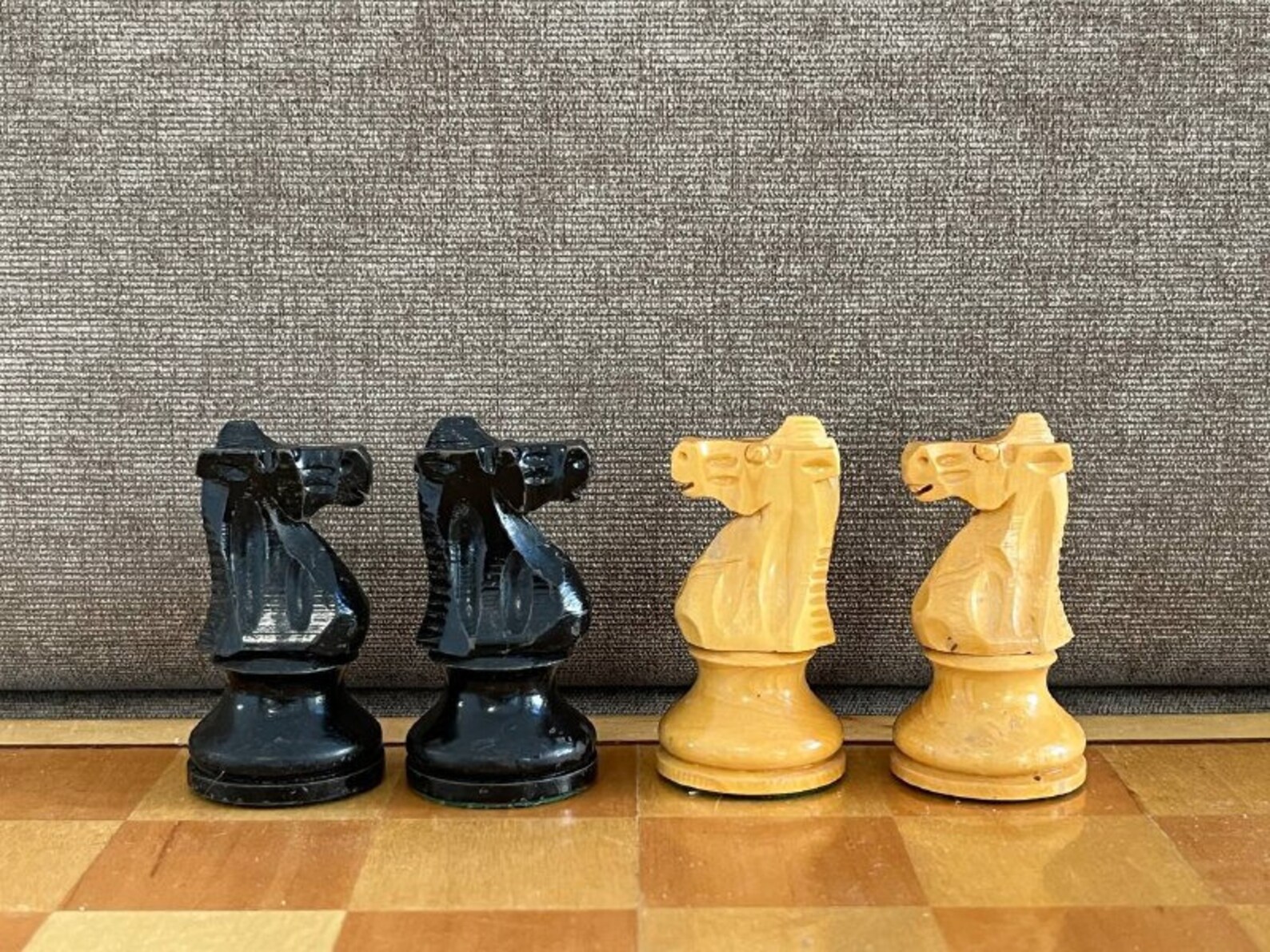 Staunton Chess Set With Weights in Box - Etsy