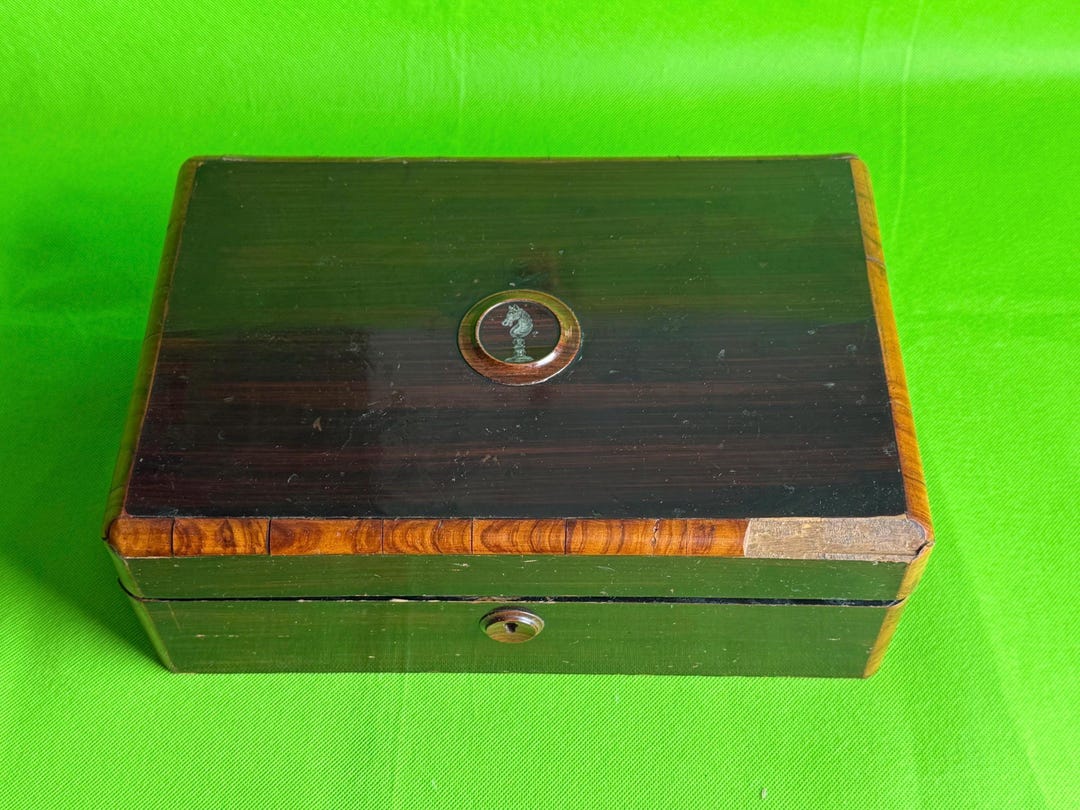 Rarest Germany Chess Box 1800s Vintage in Good Condition. Great Gift ...