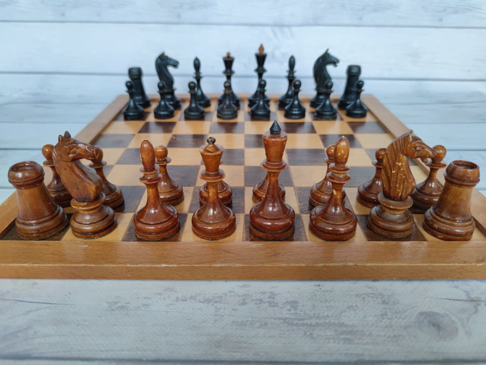 Soviet Chess championship Set of the 50s Vintage | Etsy