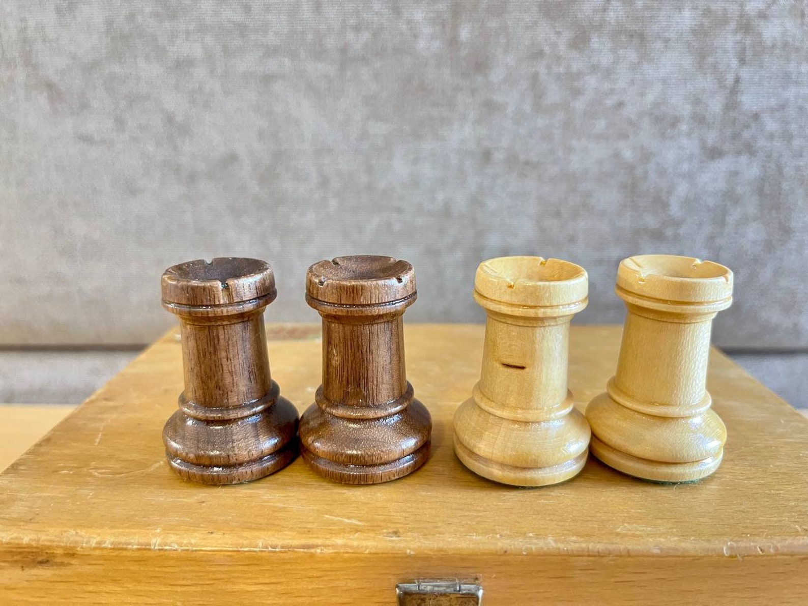 Germany Chess Set With Weights in Original Box 70s Vintage in - Etsy