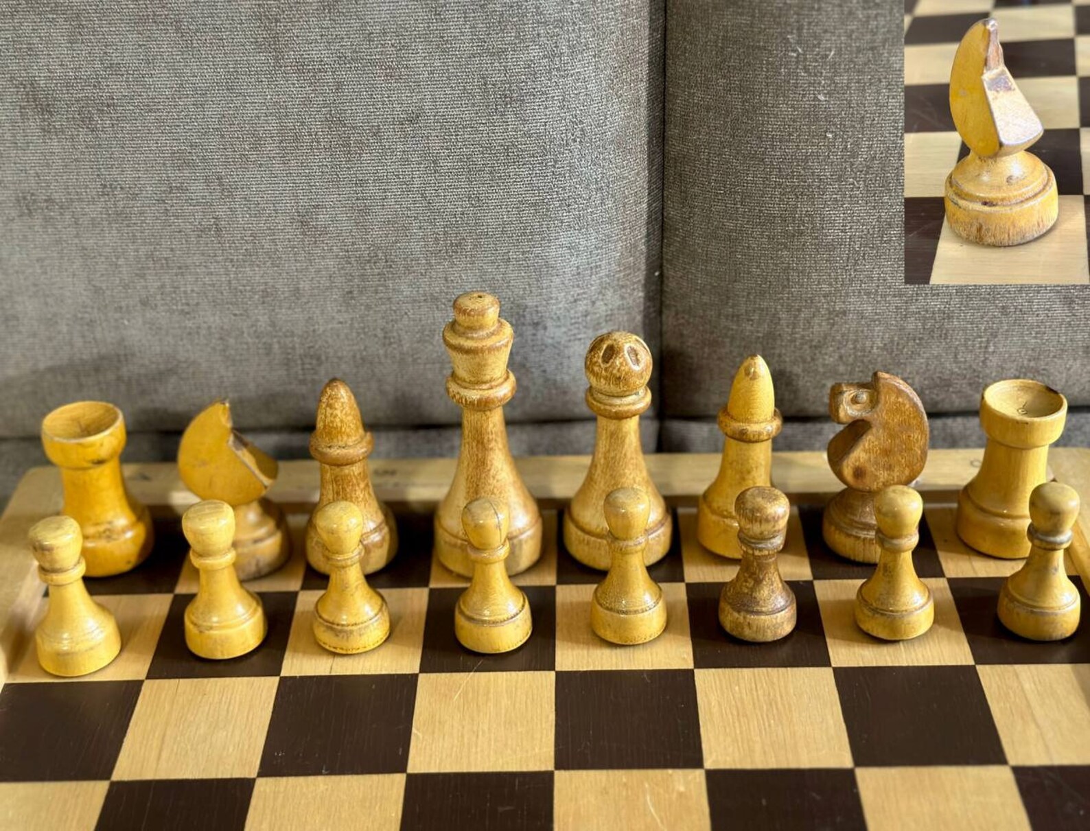 Germany Chess Set With Heavy Weights 60s Vintage in Great - Etsy