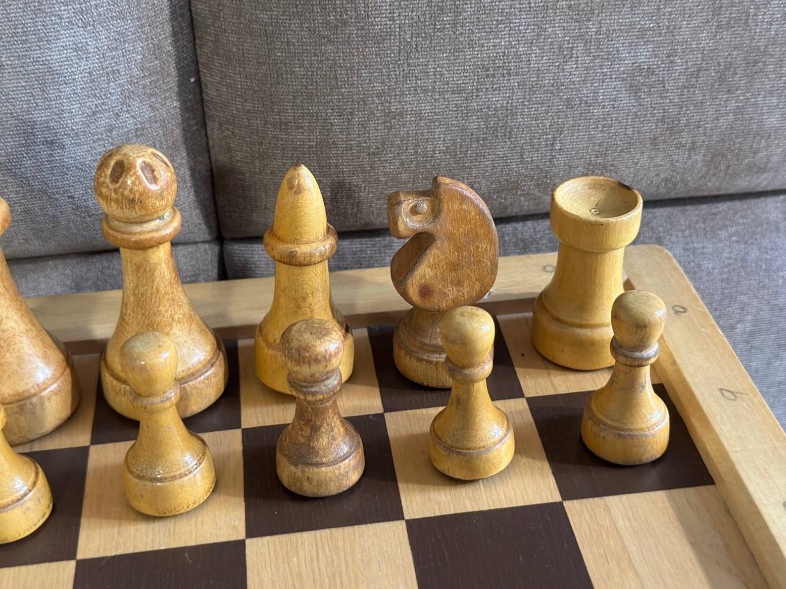 Germany Chess Set With Heavy Weights 60s Vintage in Great - Etsy