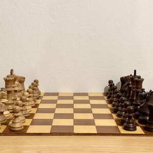 Staunton Chess Set With Weights in Box. Great Gift for Mens, Chess ...