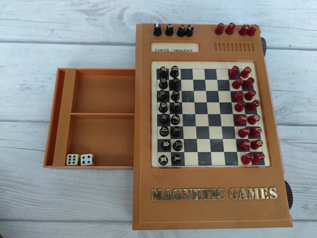 Road Chess Set 80s Vintage, Made in Hong Kong. Great Gift for Mens ...