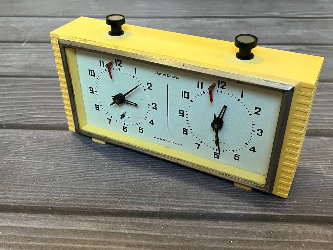 Soviet Vintage Chess Clock JANTAR . Great Gift for Mens, Chess Lovers ...