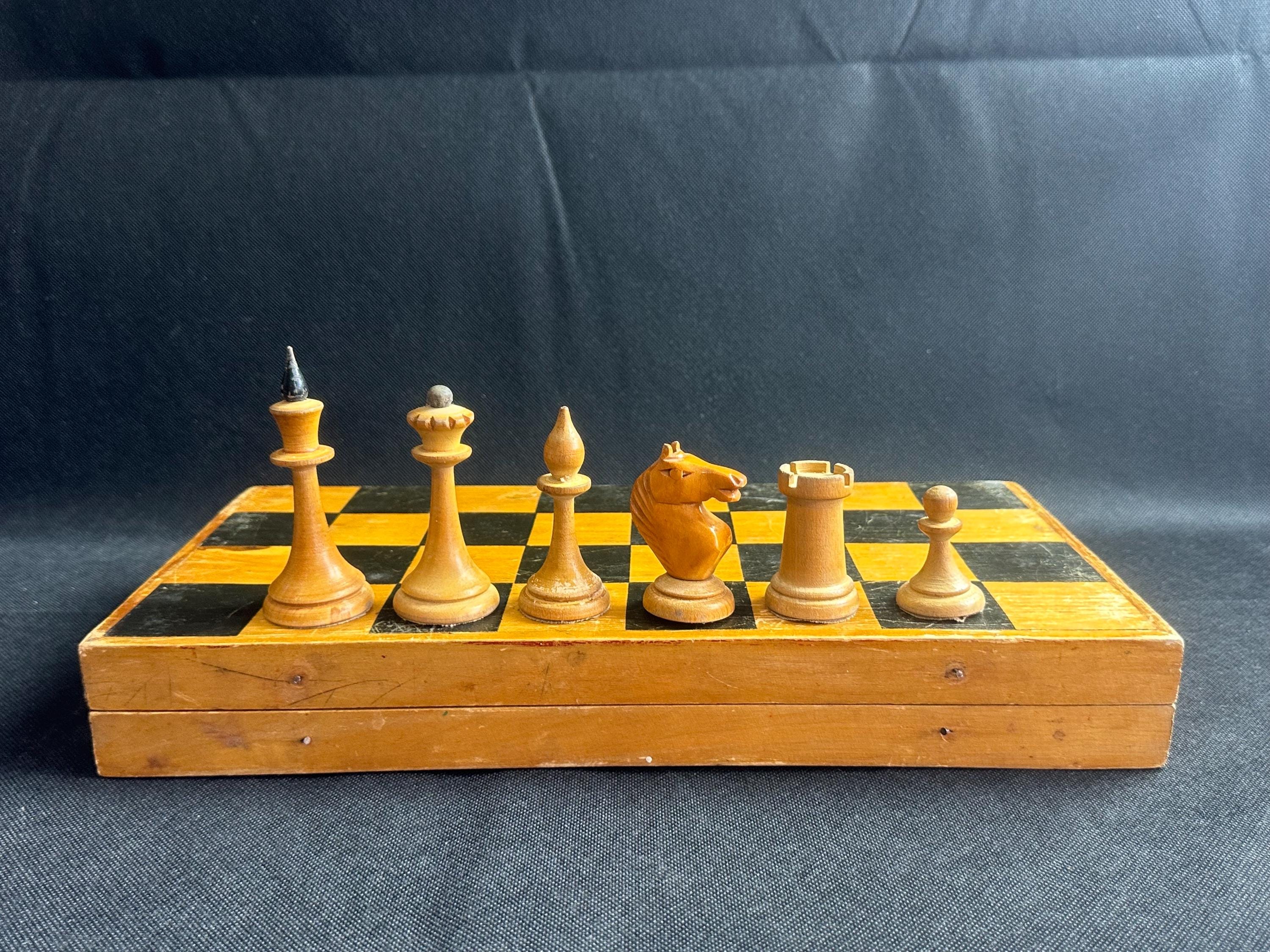 Soviet Vintage Chess Set 60s in Good Condition . Great Gift for Mens ...