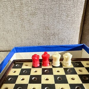 Germany Plastic Pocket Chess Set 70s Vintage in Good Condition. Chess ...