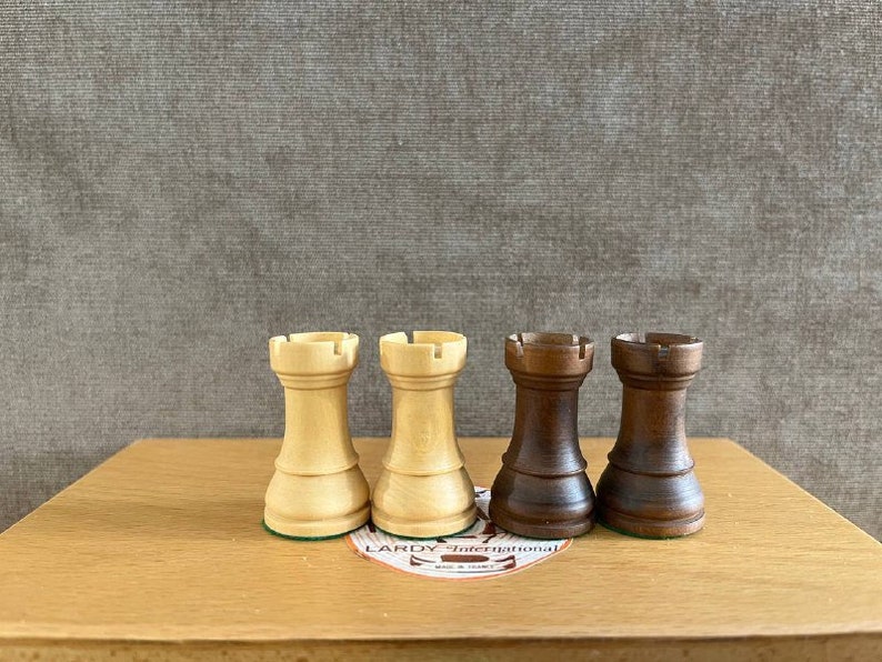 French LARDY Chess Set With Weights in Box 80s Vintage in Good - Etsy