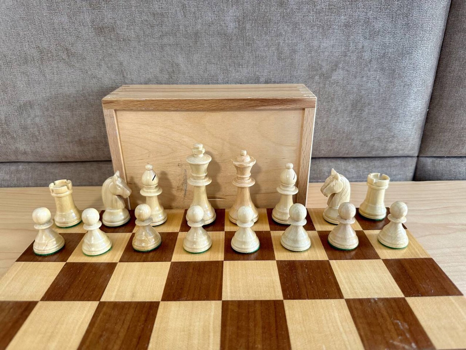 Germany Vintage Chess Set in Original Box 70s Vintage in Very Good ...