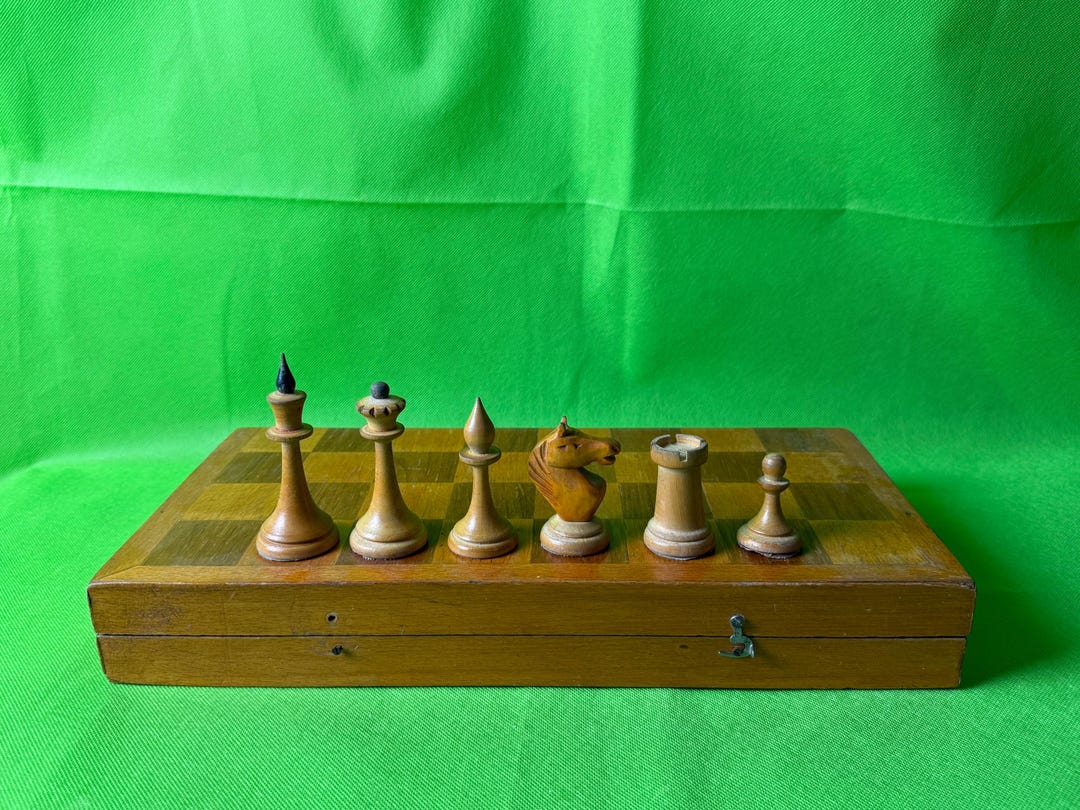 Latvian Soviet Vintage Chess Set 60s in Good Condition . Great Gift for ...