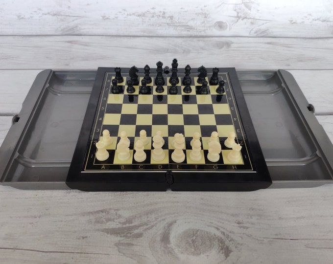 Pocket Chess, Plastic Chess Set, Travel Chess Set, Road Chess - Etsy