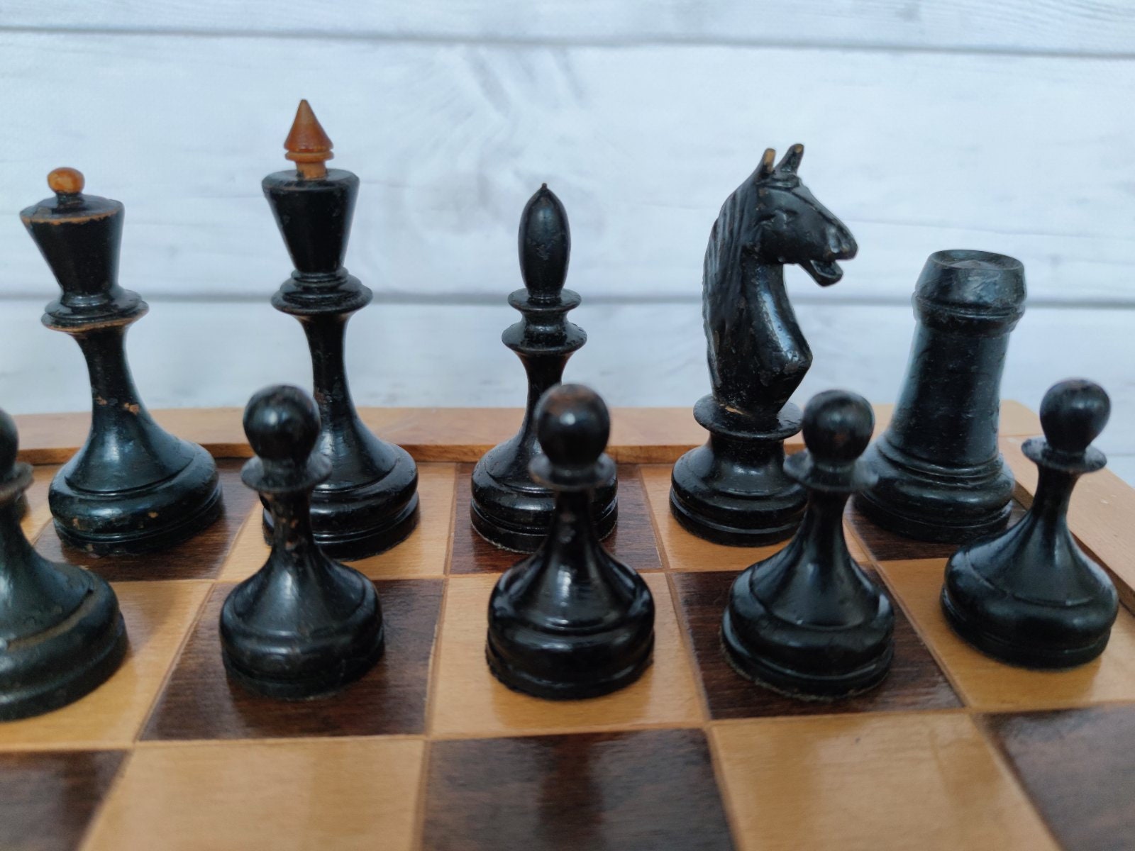 Soviet Chess championship Set of the 50s Vintage | Etsy