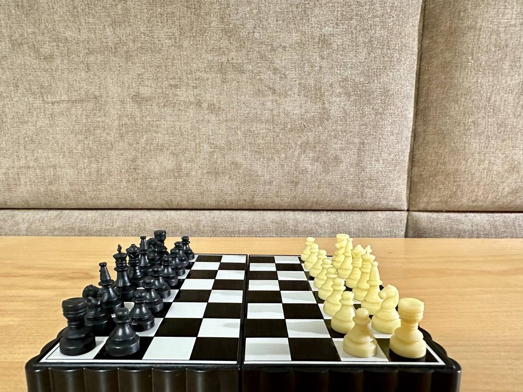 Magnetic Traveling Chess Set Made in Europe 90s Vintage in Good ...