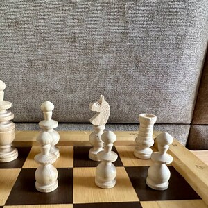 Regency Germany Chess Set in Box 60s Vintage in Good Condition. Great ...