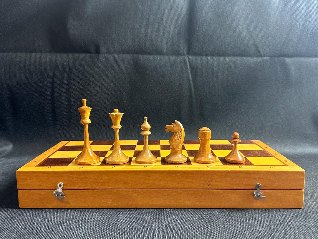 Seltenstes Schachset Schachset 30er Jahre Vintage in sehr gutem Zustand ...