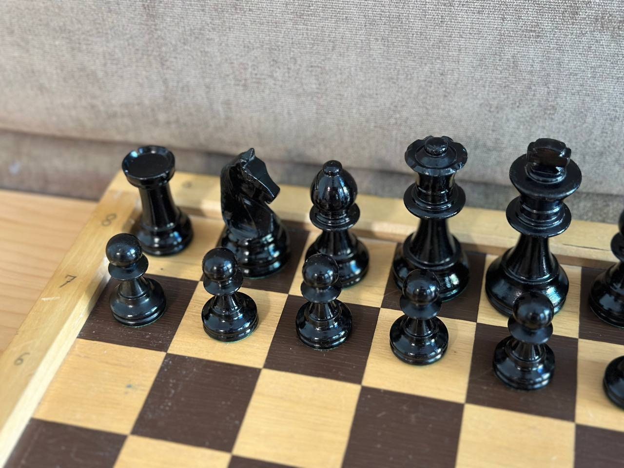Vintage Germany Chess Set With Weights in Original Box 80s Vintage in ...