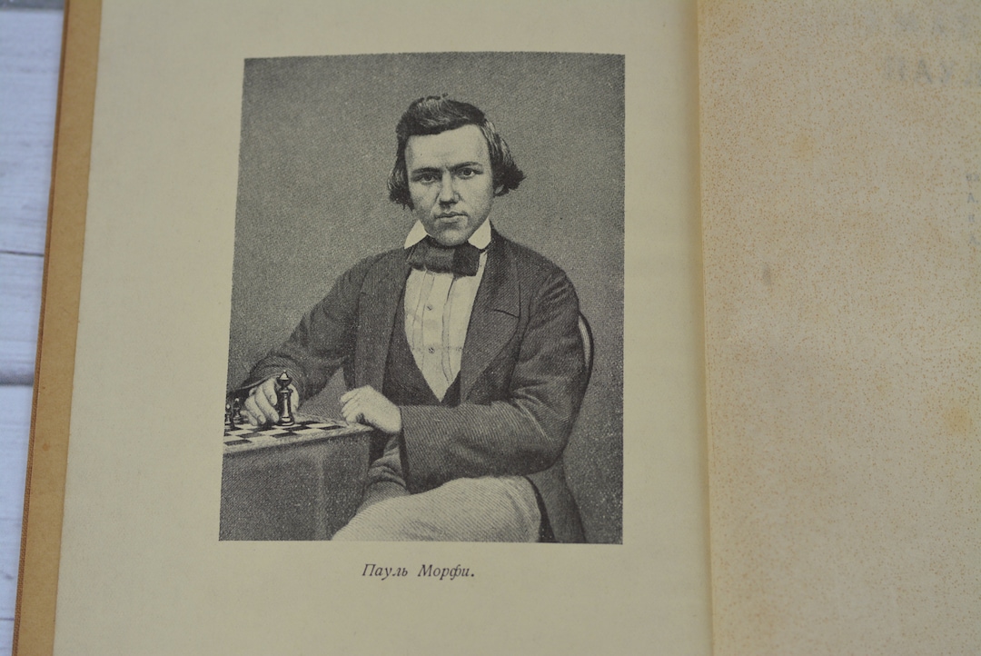 Geza Maroci's Rare Chess Book by Paul Morphy, 1929. Paul Morphy is the ...