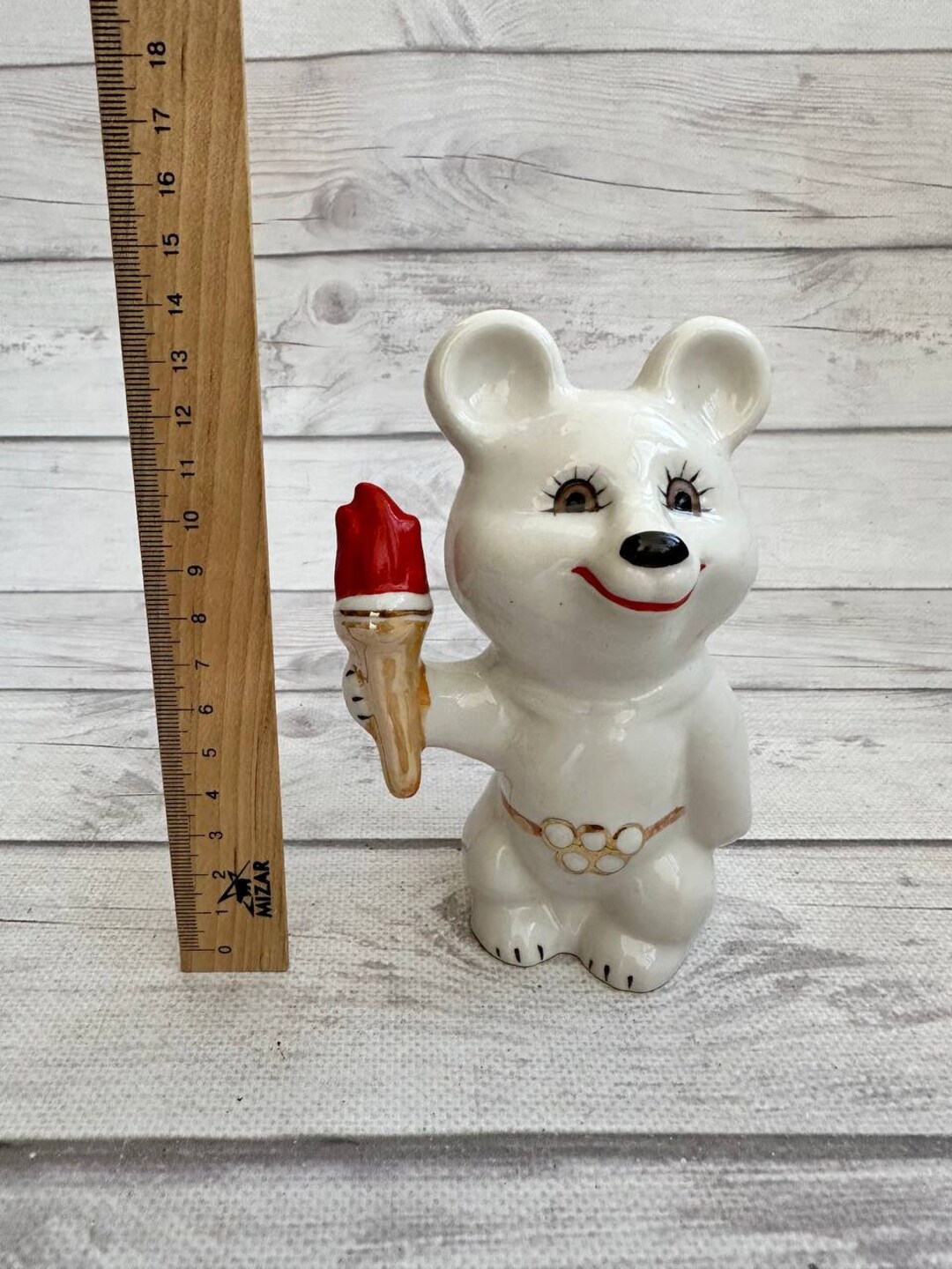 Soviet Olympic Bear " Olympic Torch " Was Made in the "korosten ...